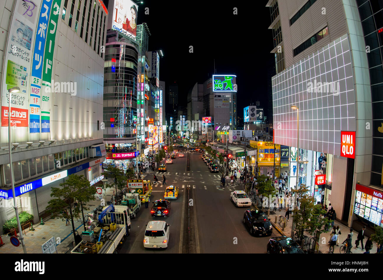 Skyline tokyo neon hi-res stock photography and images - Alamy