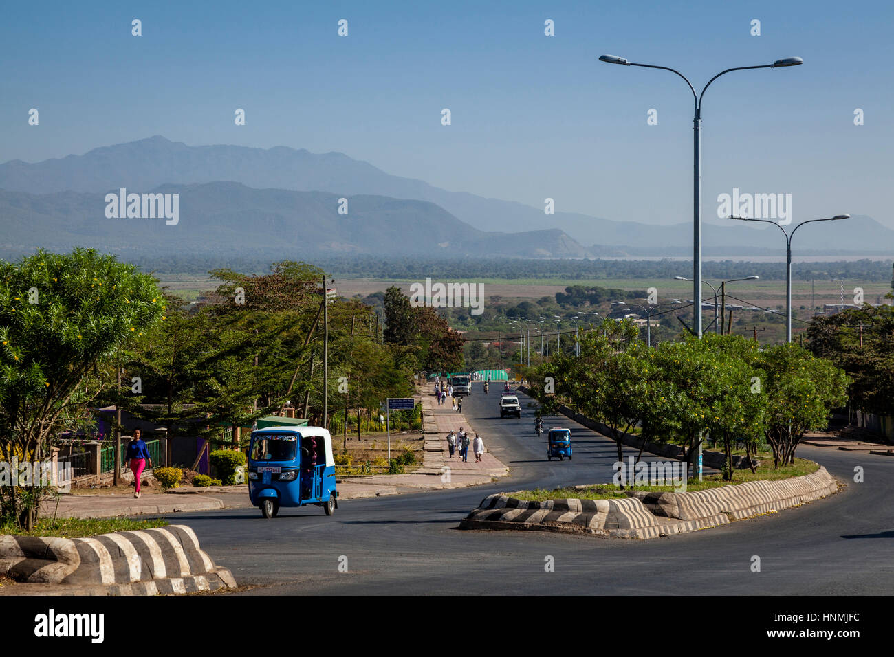 Bajaj ethiopian transport hi-res stock photography and images - Alamy