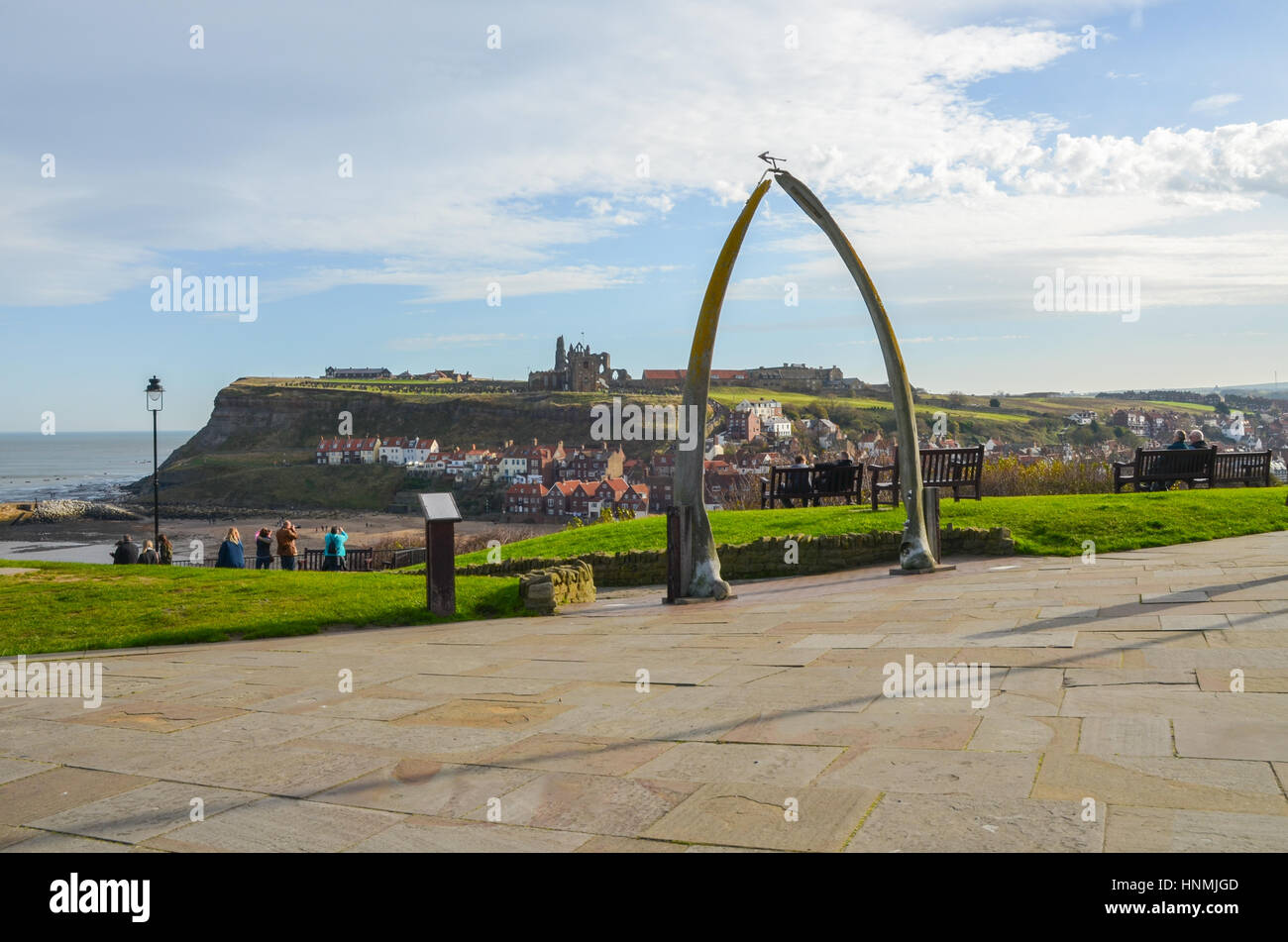 Whitby whale bones hi-res stock photography and images - Alamy