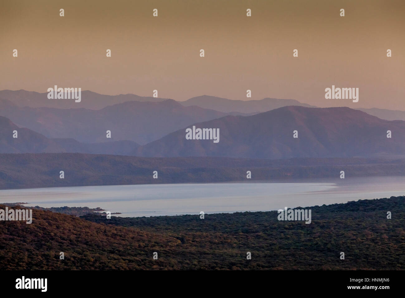 Lake Chamo, Nechisar National Park, Arba Minch, Ethiopia Stock Photo ...