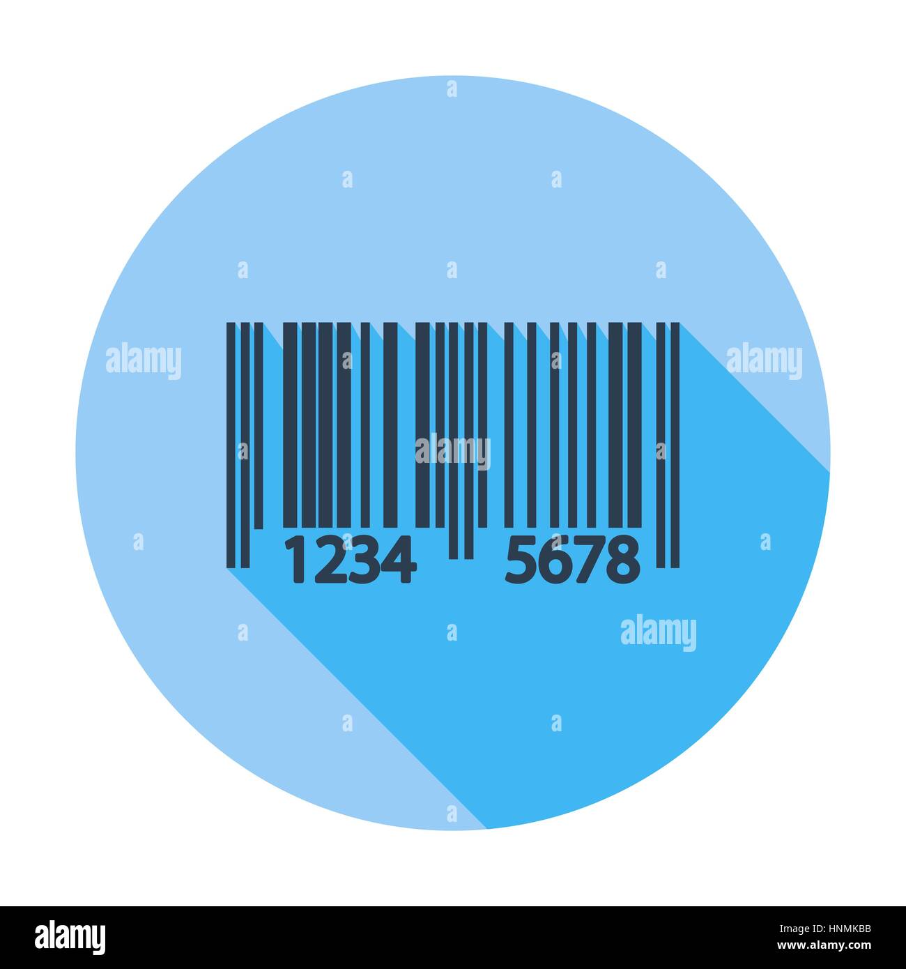 Bar code. Single flat color icon. Vector illustration Stock Vector ...