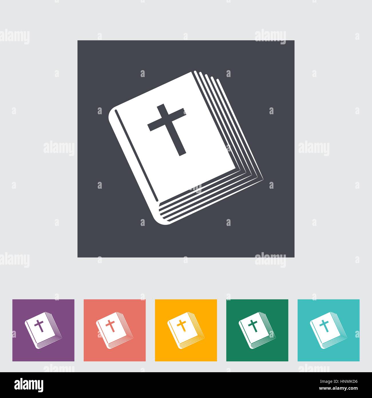 Holy bible painting Stock Vector Images - Alamy