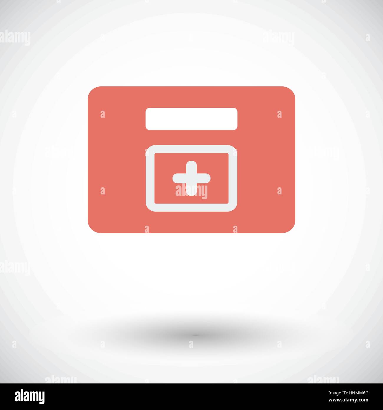 First aid kits. Single flat icon on white background. Vector ...