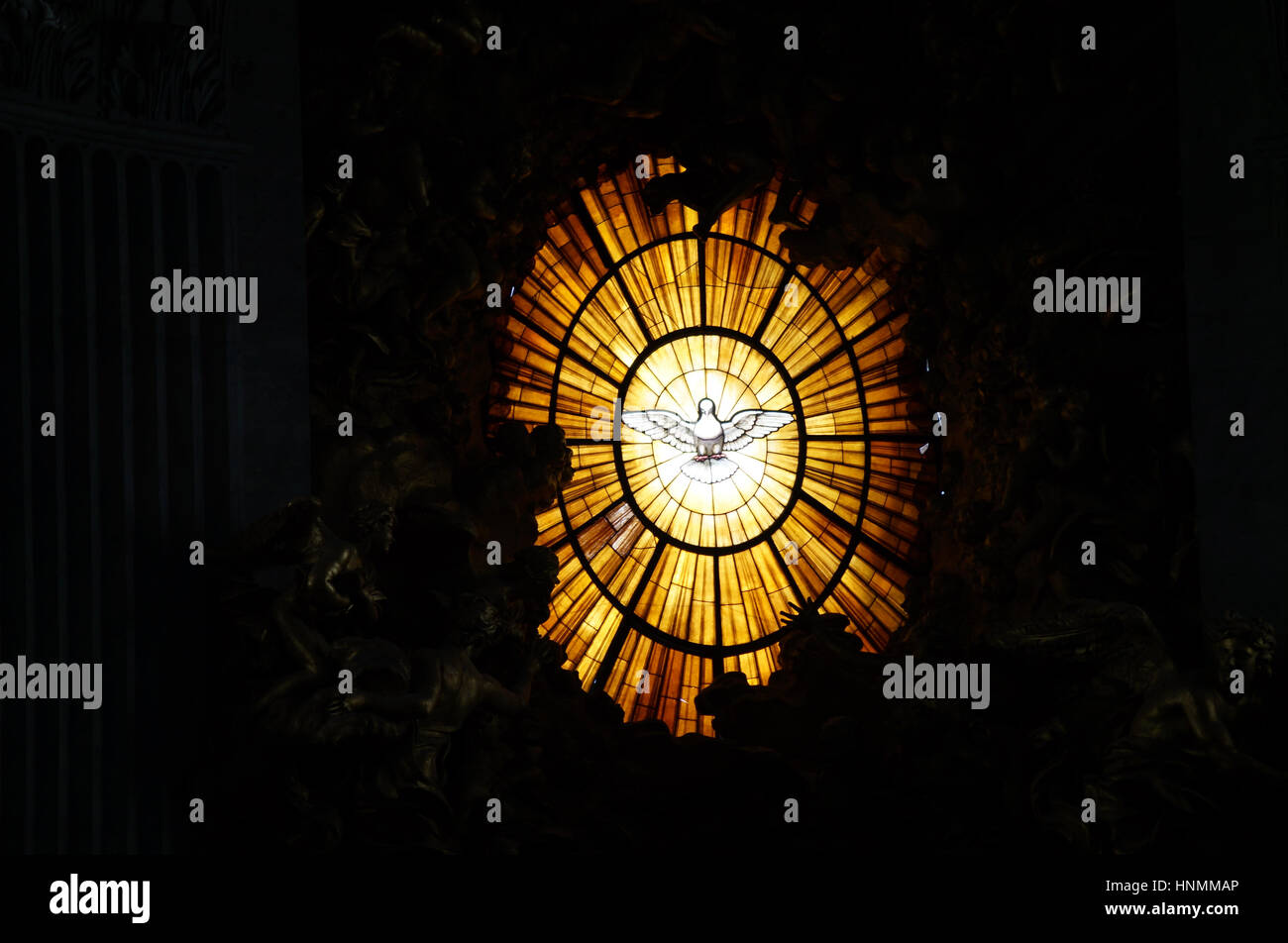 Holy spirit stained glass hi-res stock photography and images - Alamy