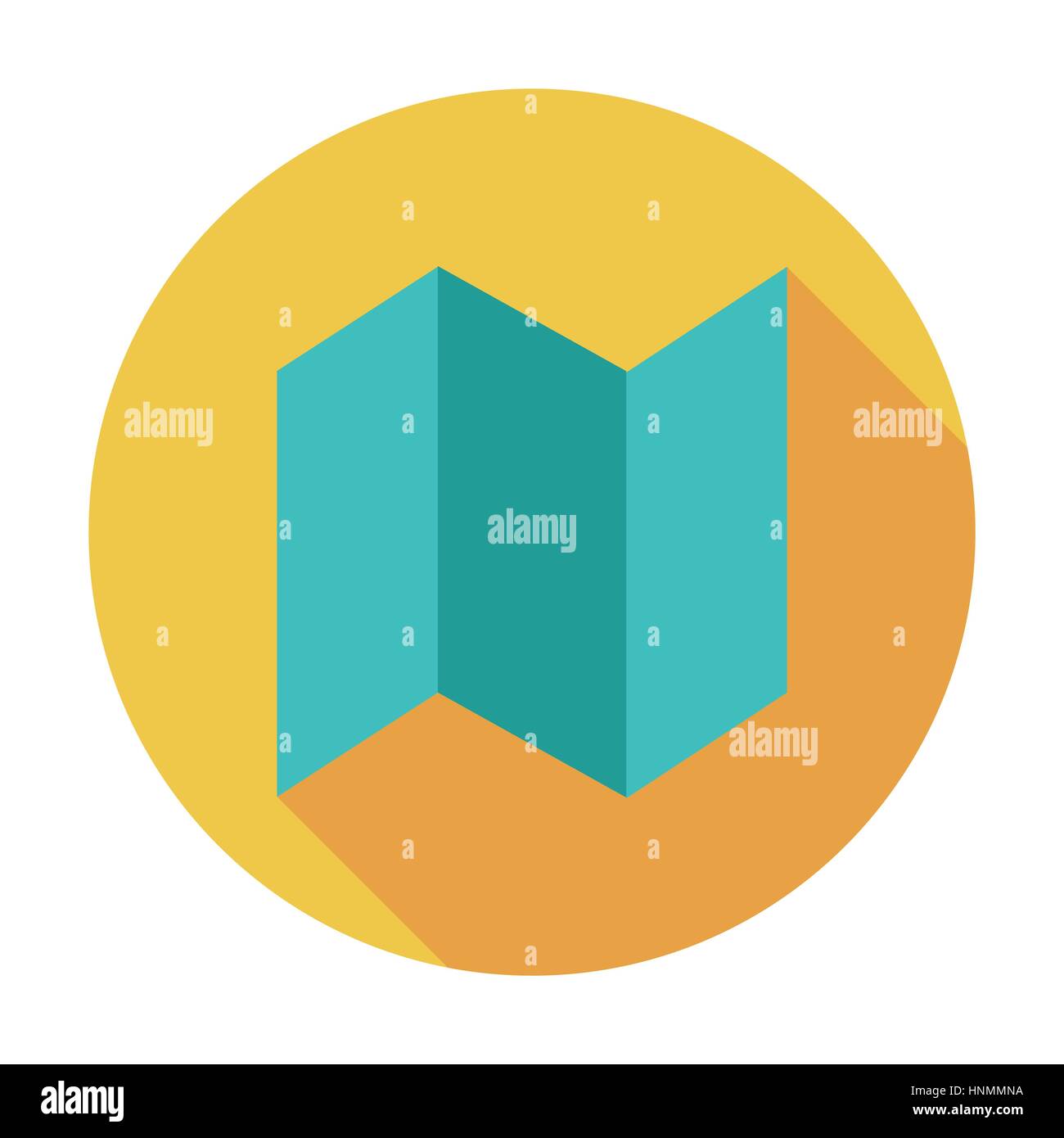 Map. Flat vector icon for mobile and web applications. Vector ...