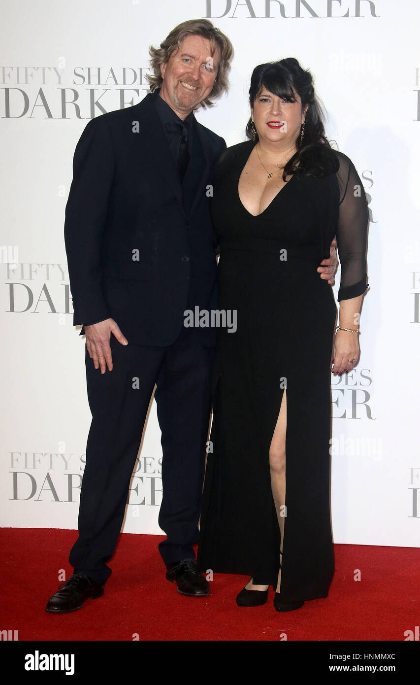 Feb 09, 2017 - Niall Leonard and author E.L. James attending 'Fifty ...
