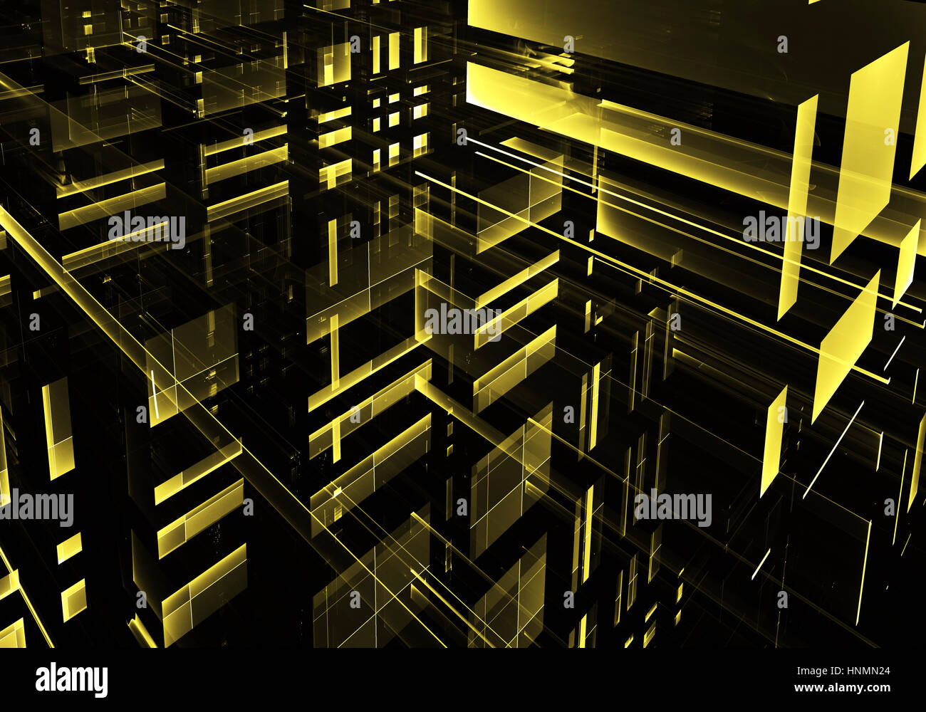 Abstract technology illustration Stock Photo - Alamy