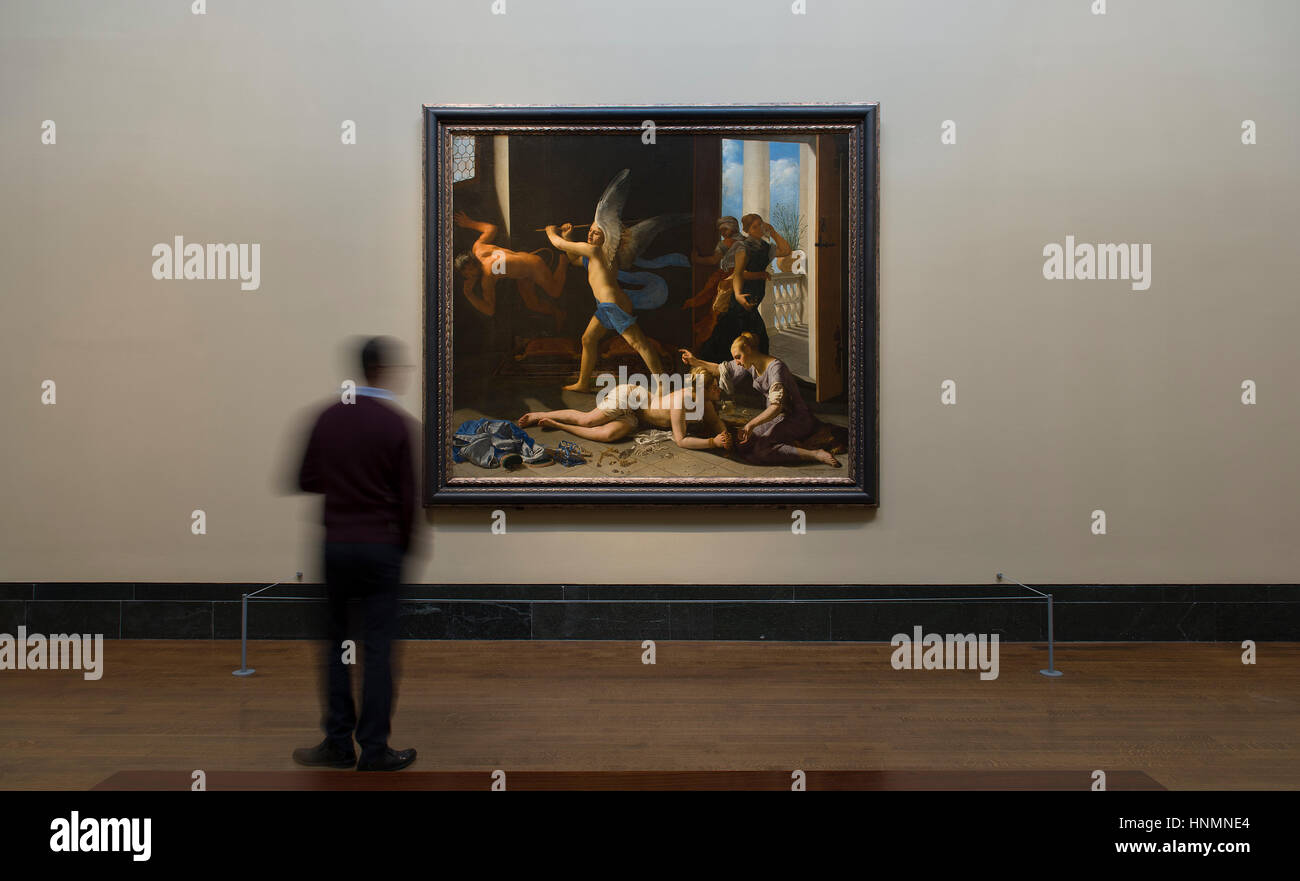 National Gallery, London, UK. 14th February, 2017. Guido Cagnacci (1601 ...