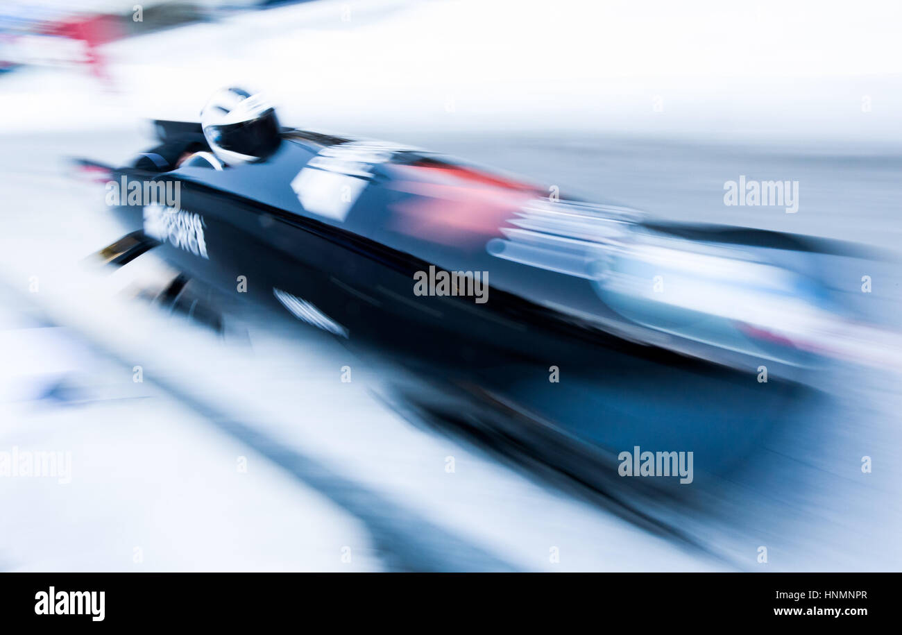 Bobsledders training hi-res stock photography and images - Alamy