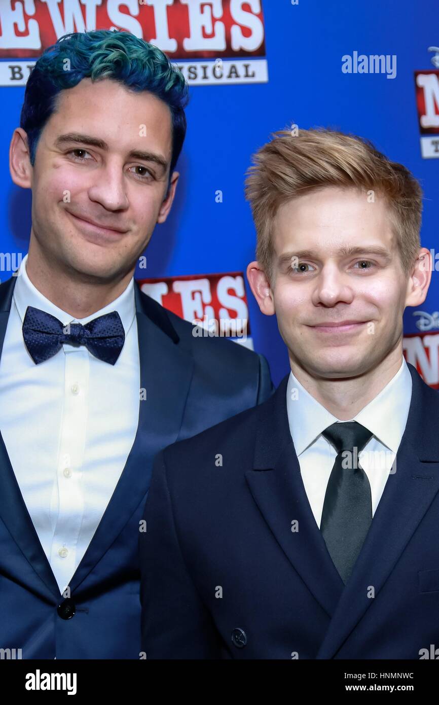 Guest, Andrew Keenan-Bolger at arrivals for Disney’s NEWSIES: The ...