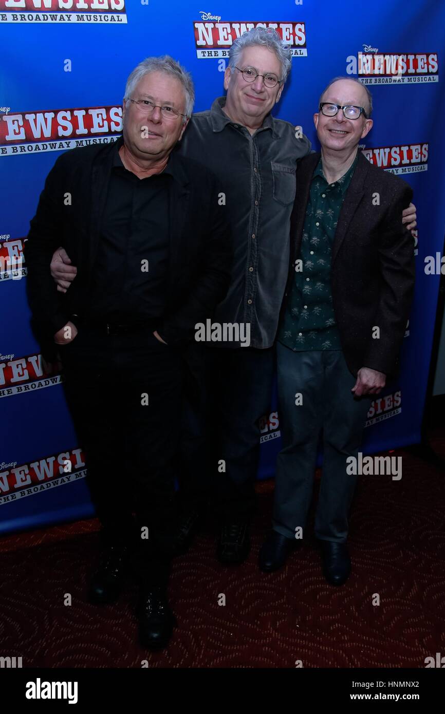 Alan Menken, Harvey Fierstein, Jack Feldman at arrivals for Disney’s ...
