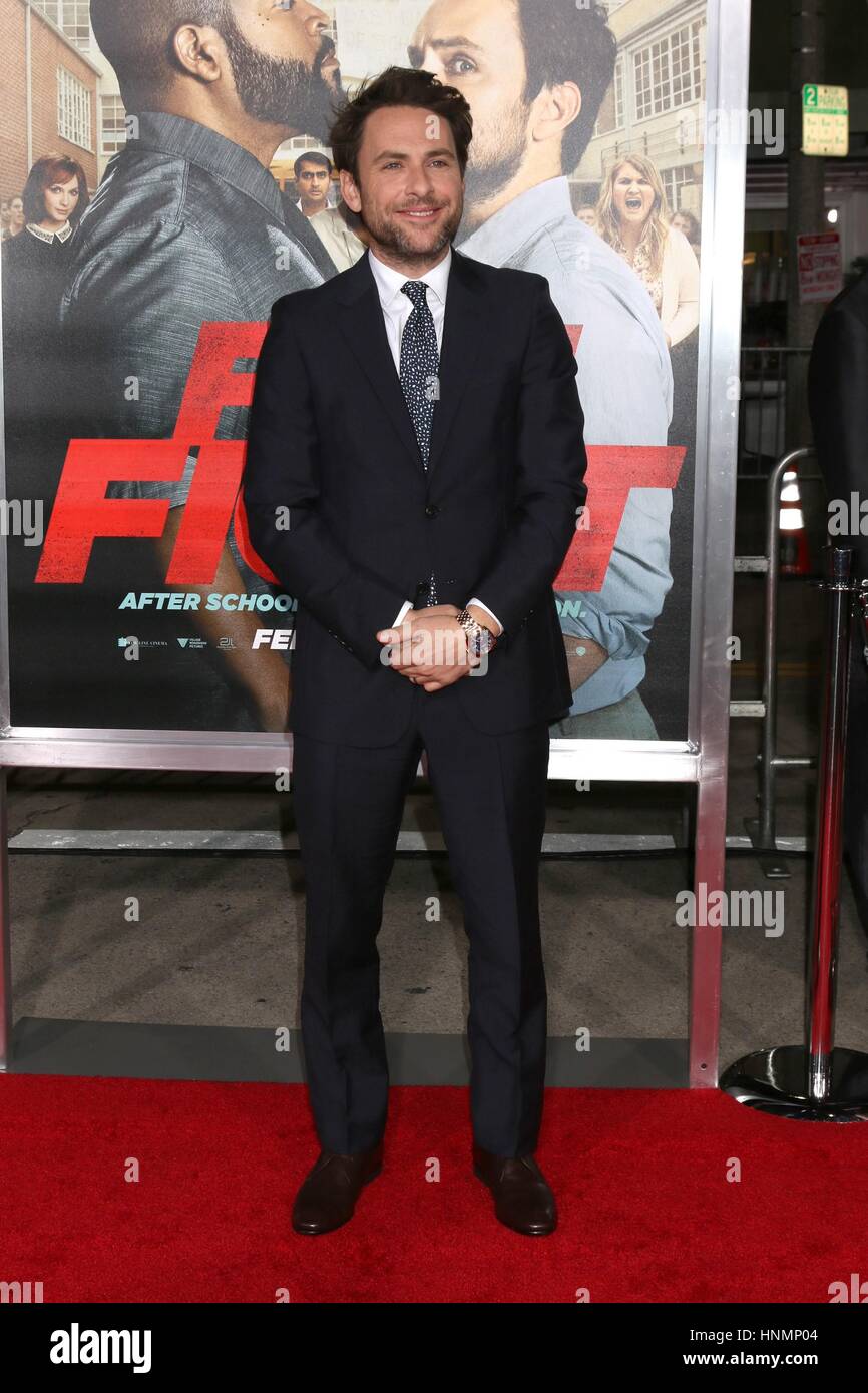 Charlie Day at arrivals for FIST FIGHT World Premiere, Regency Westwood ...
