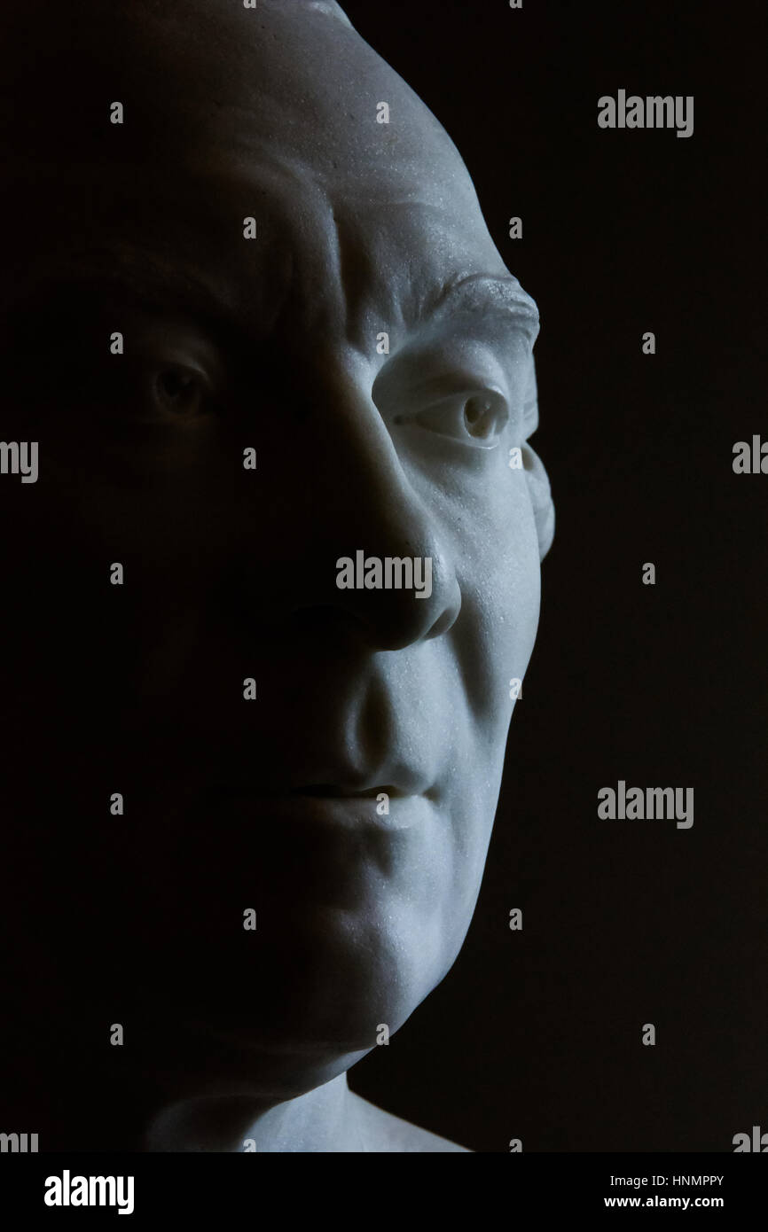 ST. PETERSBURG, RUSSIA - JULY 12, 2016: Portrait of the Count de Buffon ...