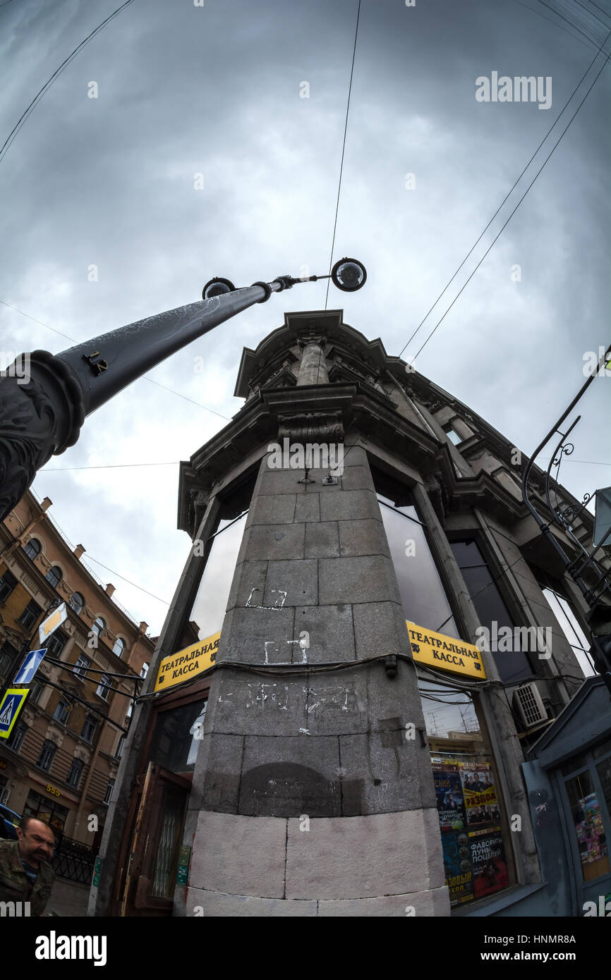 House with turret hi-res stock photography and images - Alamy