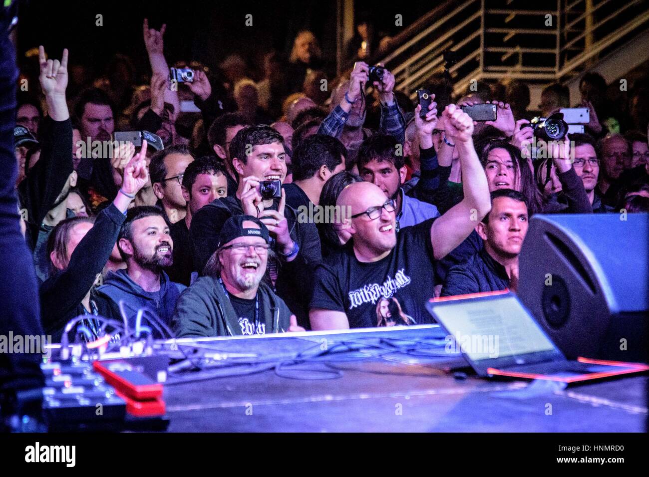 February 10, 2017 - Toronto, Ontario, Canada - Legendary drummer MIKE ...