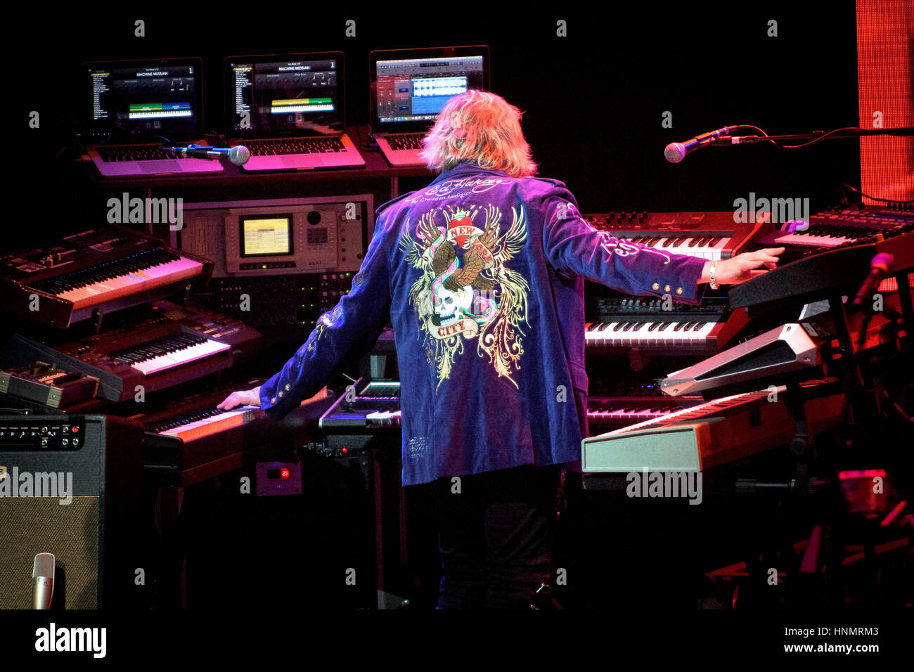 Geoff Downes Keyboard Setup