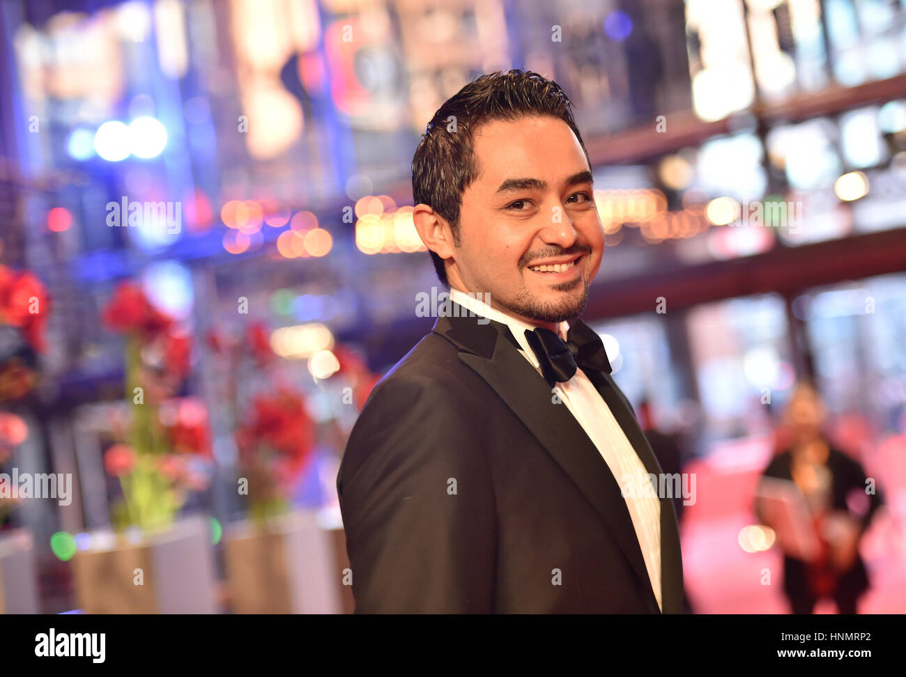Berlin, Germany. 14th Feb, 2017. The actor Sherwan Haji at the premiere ...