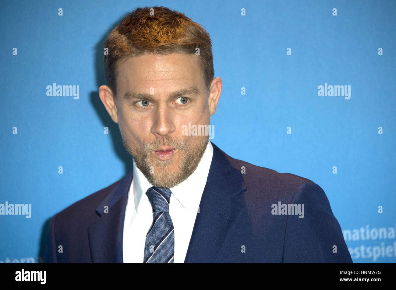Berlin, Germany. 14th Feb, 2017. Charlie Hunnam during 'The Lost City ...