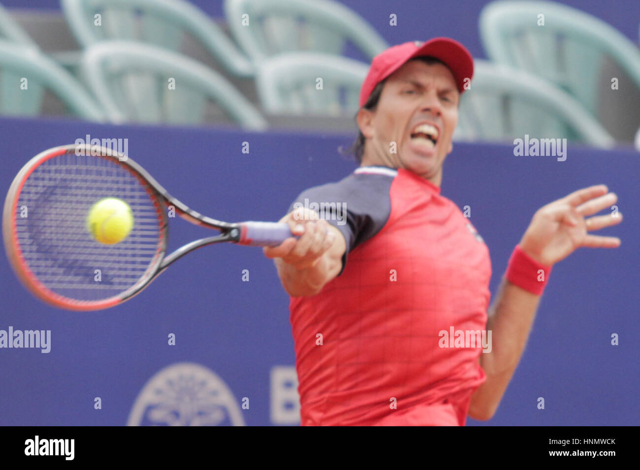 Buenos Aires, Argentina. 14th Feb, 2017. Argentinian player Carlos ...