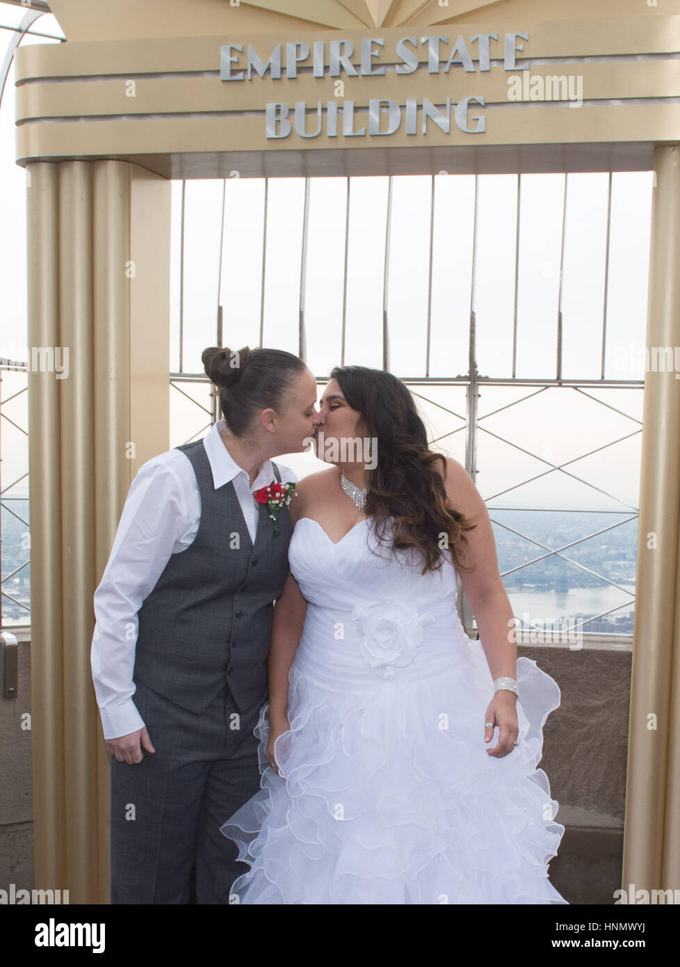 New York,, USA. 14th Feb, 2017. Krista Owens and Danielle Reno of Long ...