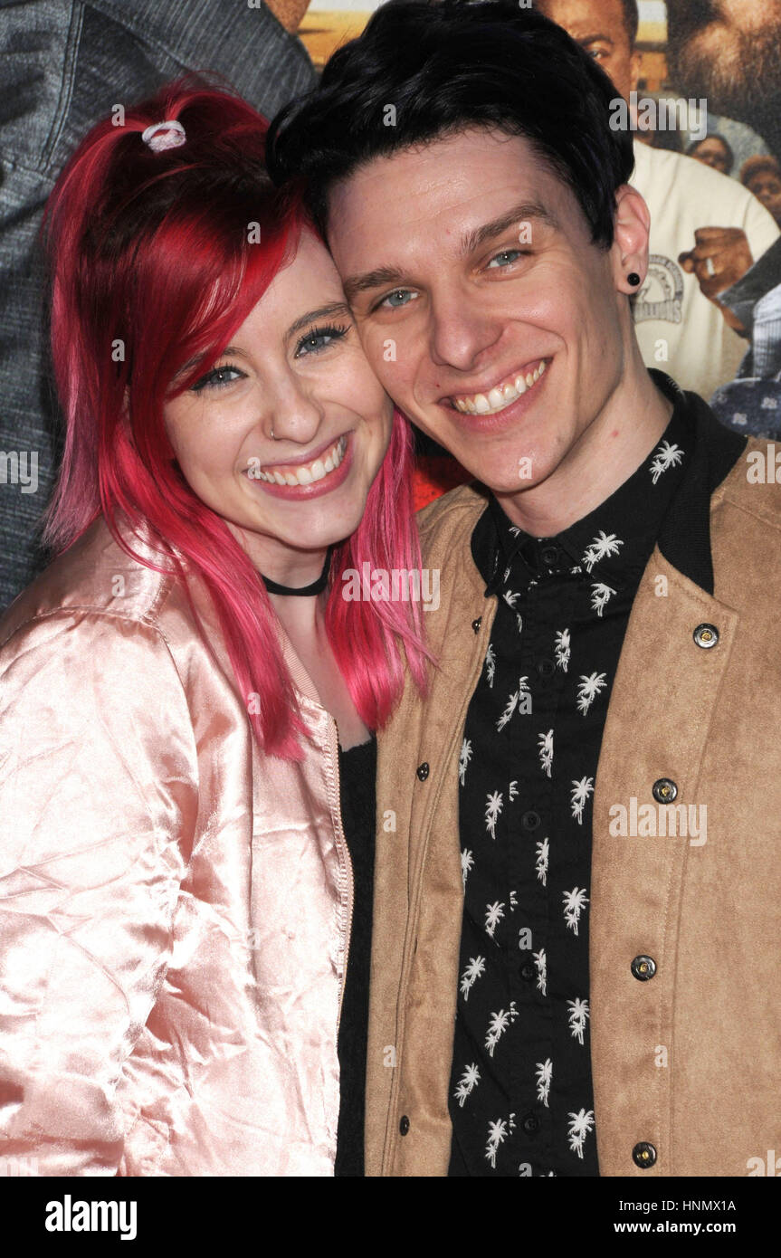 Los Angeles, California, USA. 13th Feb, 2017. Actress CARLY INCONTRO ...