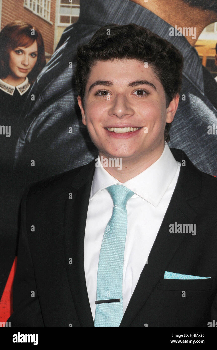 Los Angeles, California, USA. 13th Feb, 2017. Actor AUSTIN ZAJUR at the ...