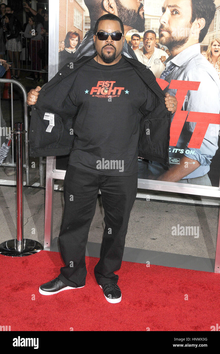 Los Angeles, California, USA. 13th Feb, 2017. Actor ICE CUBE at the ...