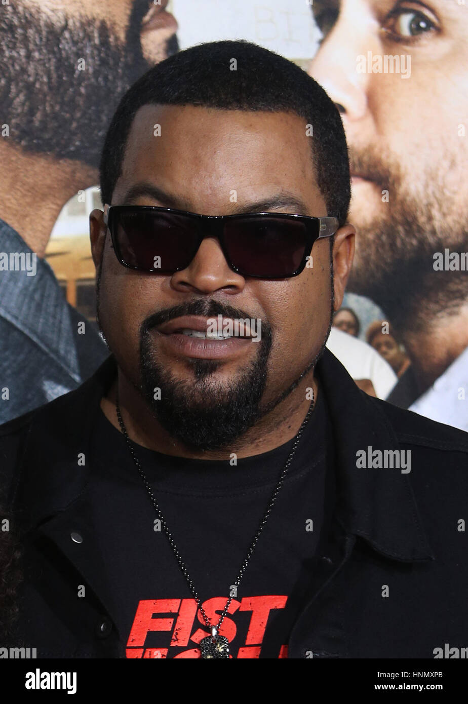 Westwood, California, USA. 13th Feb, 2017. Ice Cube, Kimberly Woodruff ...