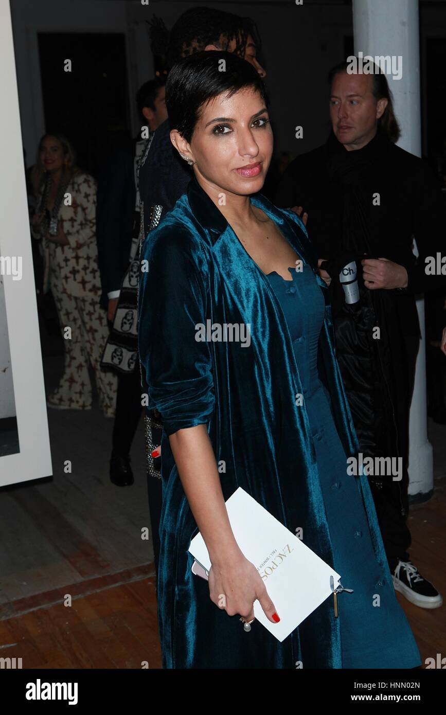 New York, NY, USA. 14th Feb, 2017. Meet Deena Aljuhani Abdulaziz at Zac ...