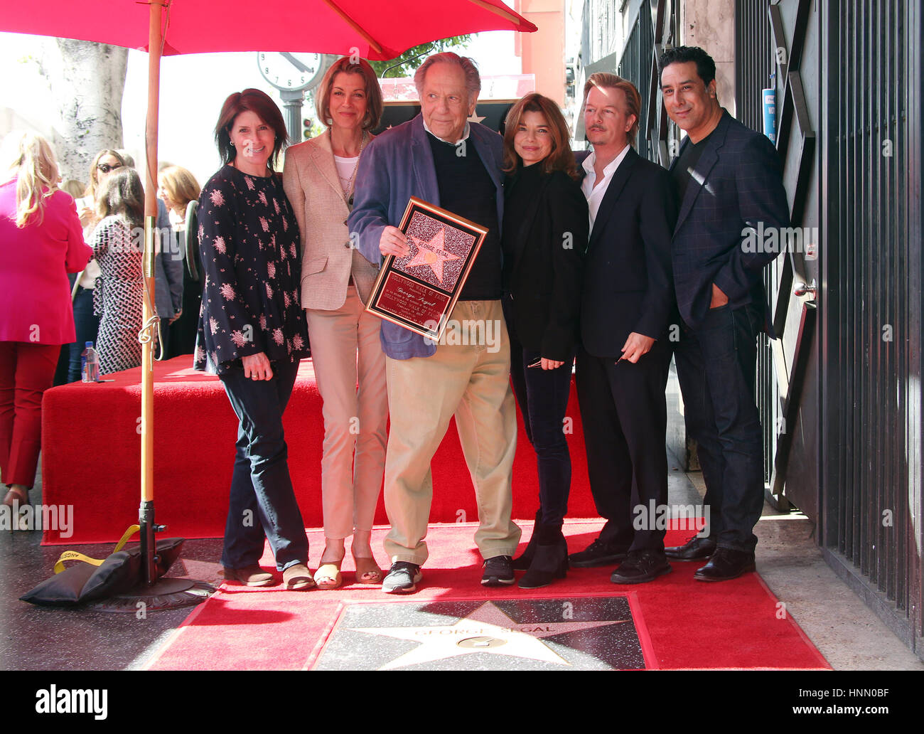 Hollywood, CA. 14th Feb, 2017. Pamela Fryman, Wendie Malick, George ...