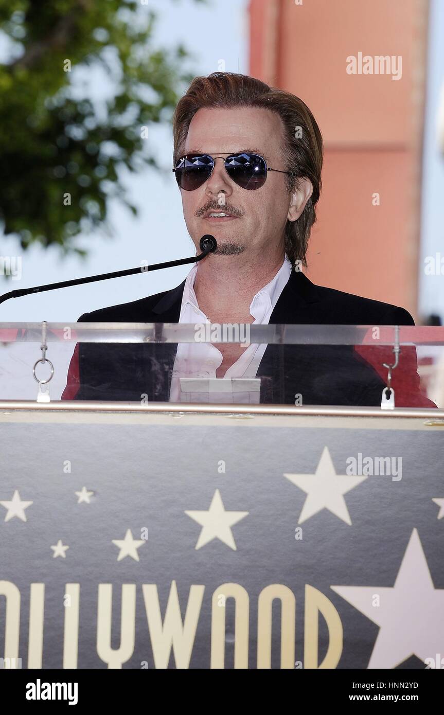 Los Angeles, CA, USA. 14th Feb, 2017. David Spade at the induction ...