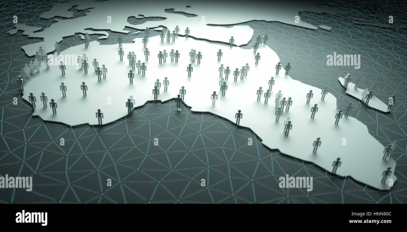 Population map of china hi-res stock photography and images - Alamy