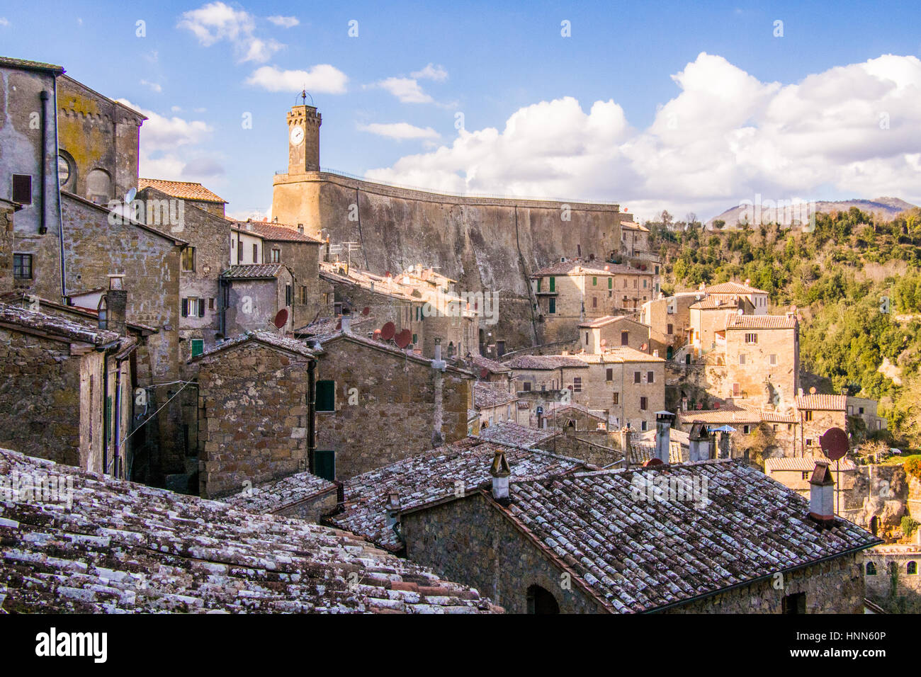 Sorano tuscany hi-res stock photography and images - Alamy
