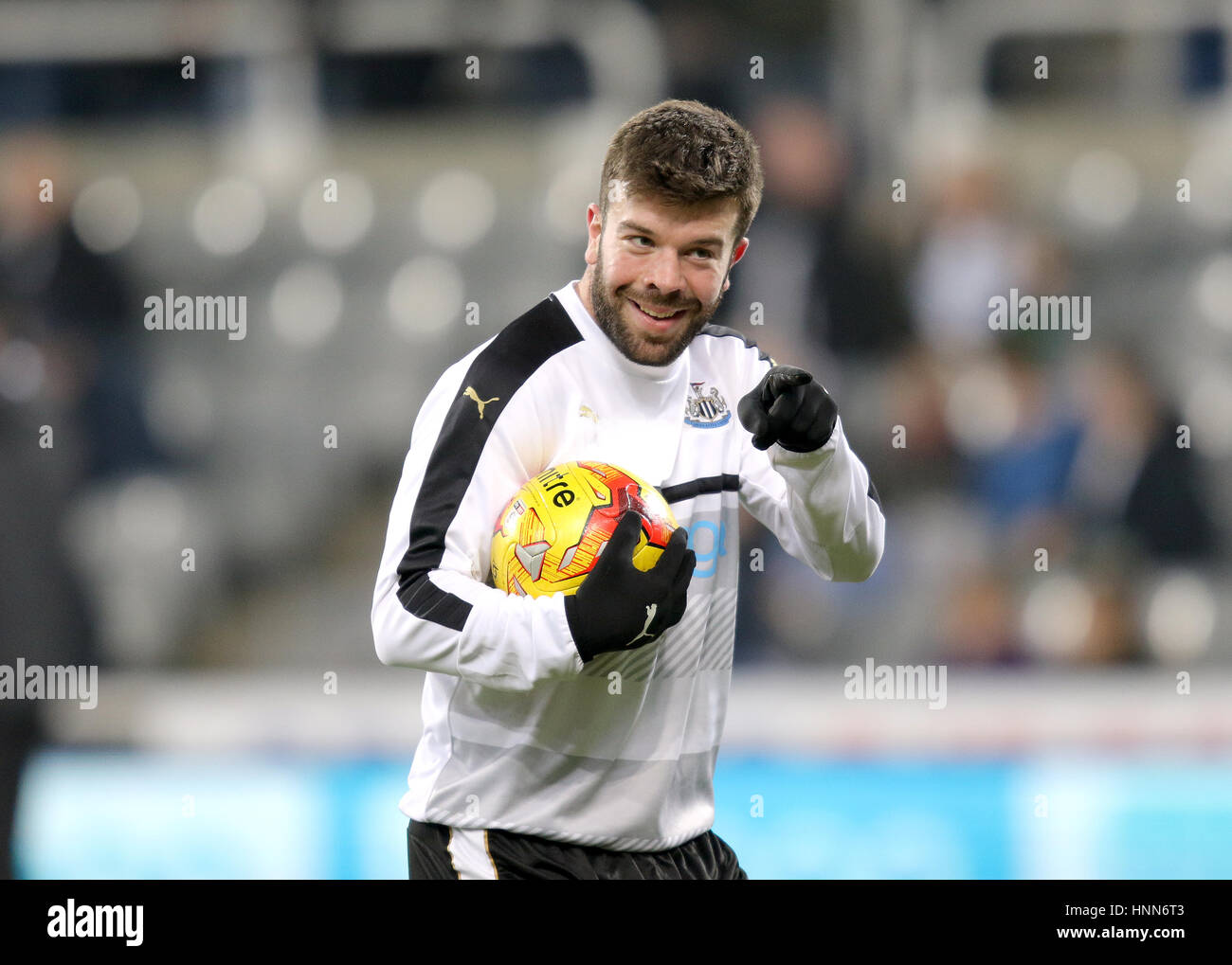 Grant Hanley, Newcastle United Stock Photo - Alamy