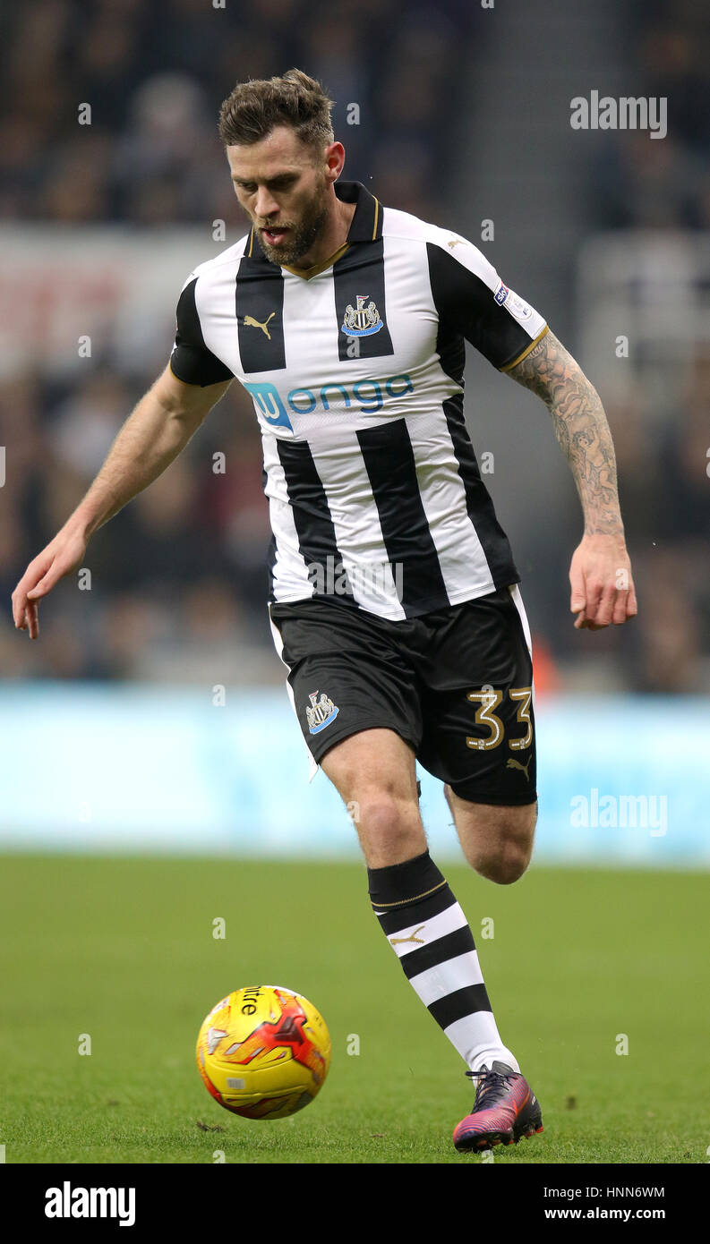 Newcastle United's Paul Dummett Stock Photo - Alamy