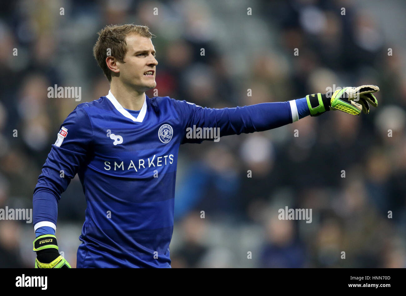 Queens Park Rangers goalkeeper Alex Smithies Stock Photo - Alamy