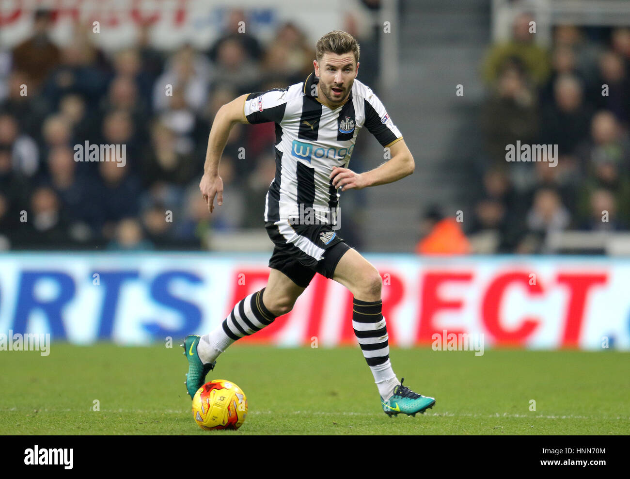 Newcastle United's Paul Dummett Stock Photo - Alamy