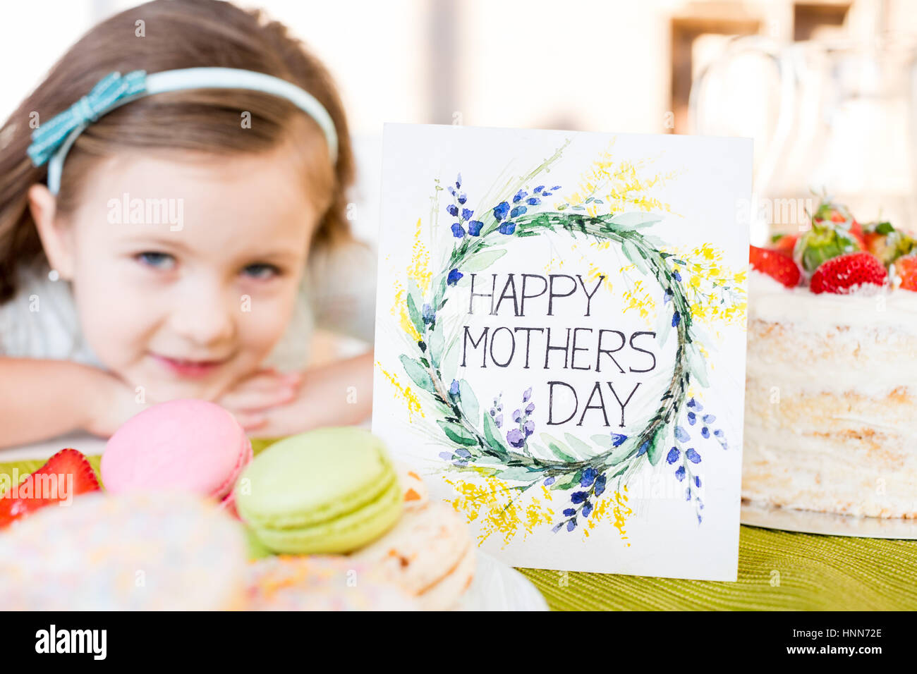 Happy mothers day greeting card Stock Photo - Alamy