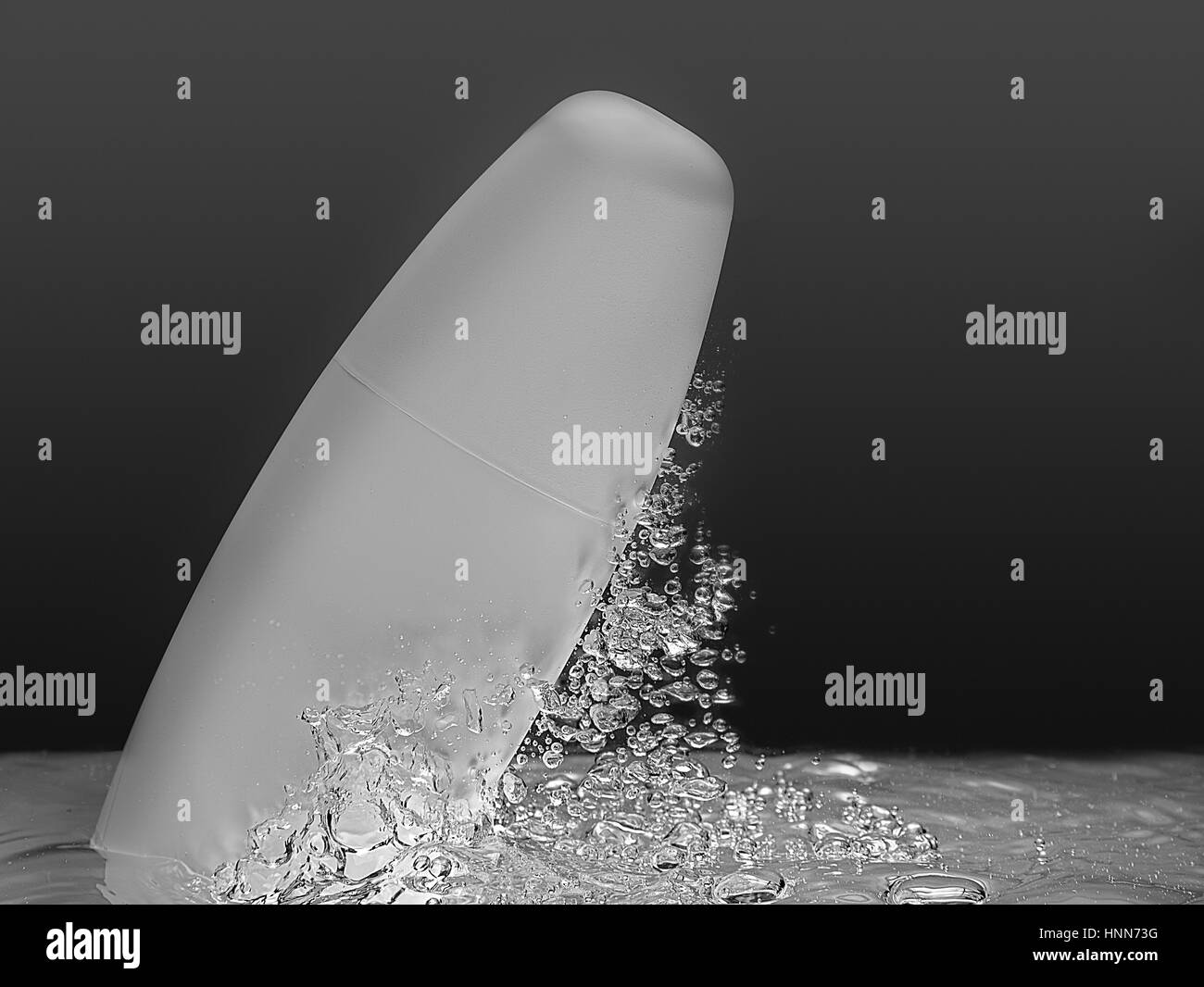 Water splash face Black and White Stock Photos & Images - Alamy