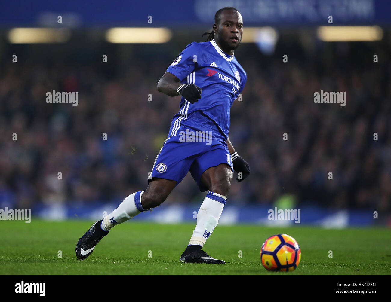 Chelsea's Victor Moses Stock Photo - Alamy