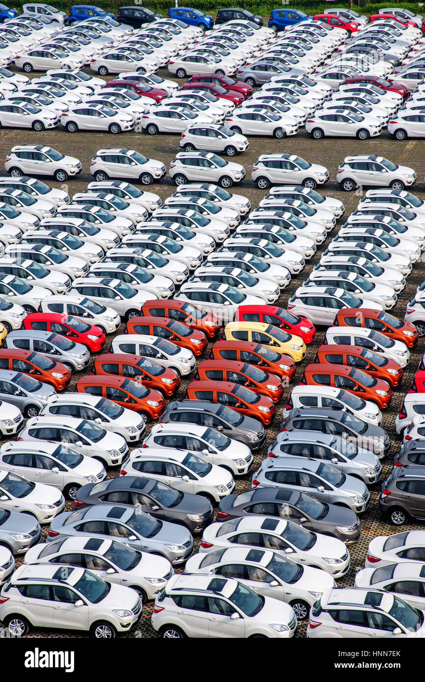 Car parking lot Stock Photo - Alamy