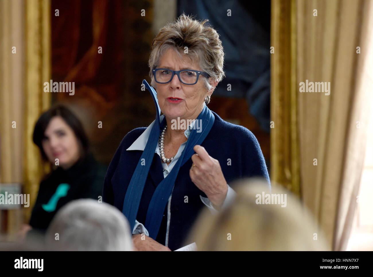 Prue Leith speaks as she attends A Very Special Afternoon Tea with ...