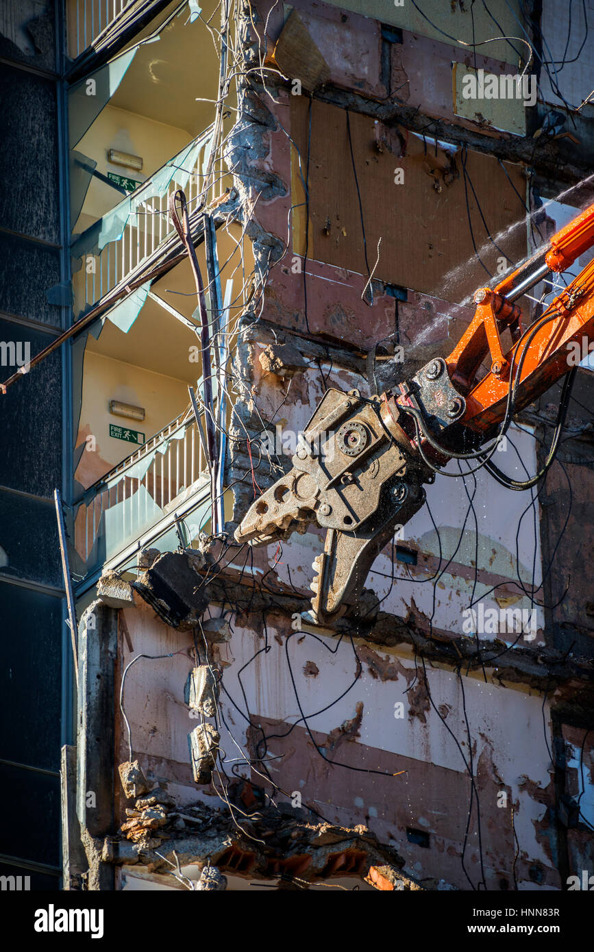 Demolition machine hi-res stock photography and images - Alamy