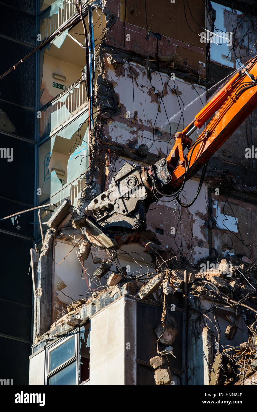 Demolition machine hi-res stock photography and images - Alamy