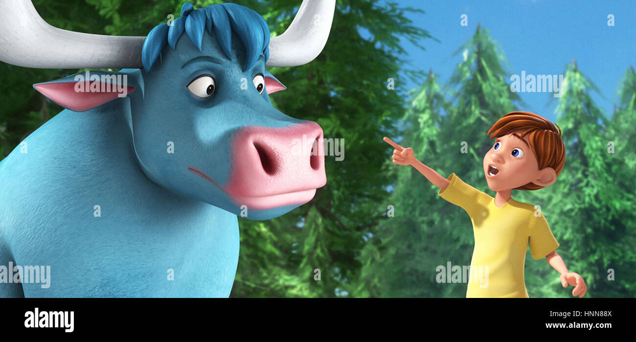 Paul Bunyan And Babe The Blue Ox Cartoon