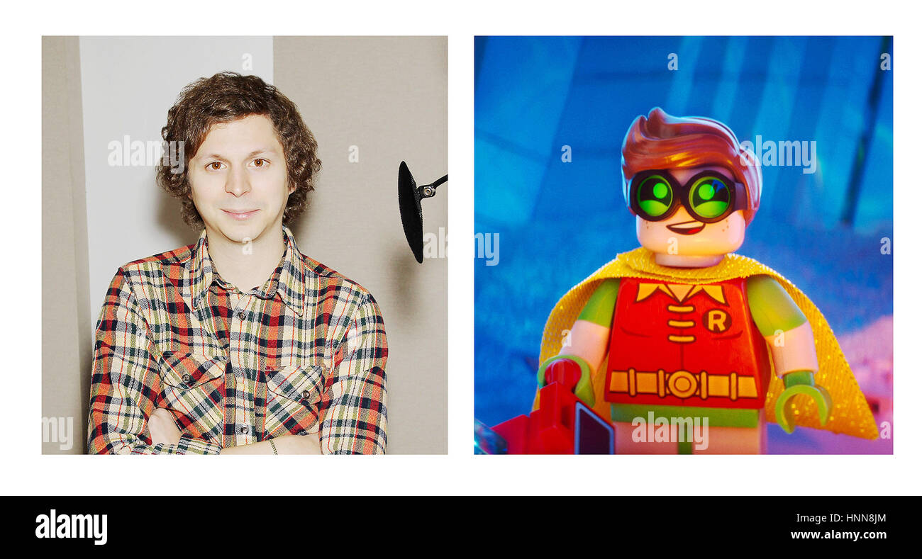 THE LEGO BATMAN MOVIE, Michael Cera (voice of Robin and Dick Grayson ...