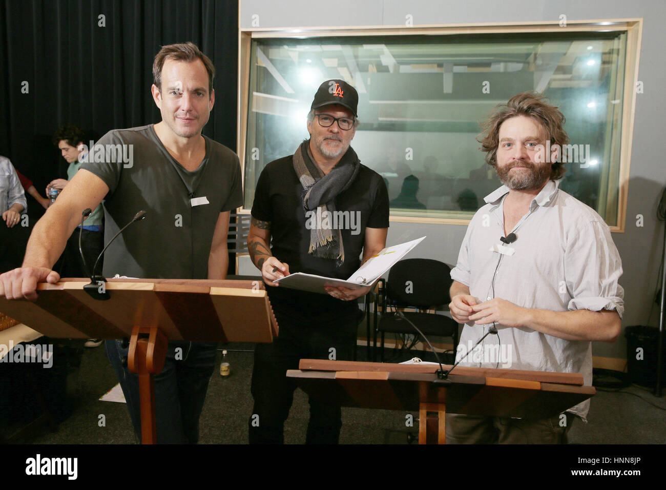 THE LEGO BATMAN MOVIE, from left, Will Arnett (voice of Batman and ...