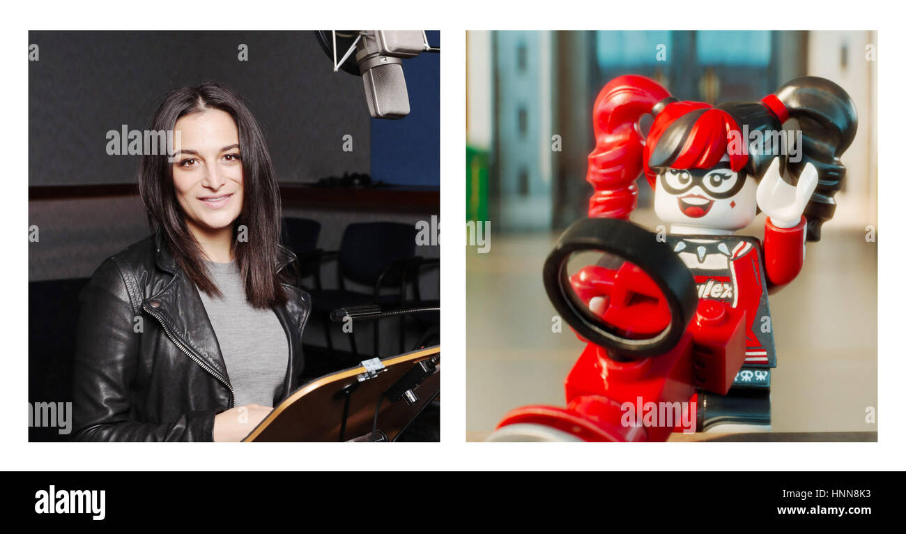 THE LEGO BATMAN MOVIE, Jenny Slate (voice of Harley Quinn), 2017. ph ...