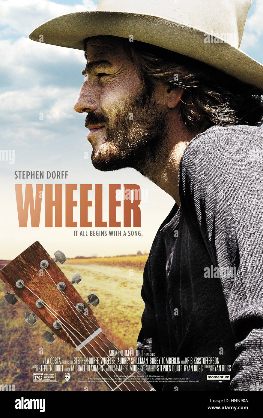 WHEELER, US poster, Stephen Dorff, 2017. © Momentum Pictures /Courtesy ...