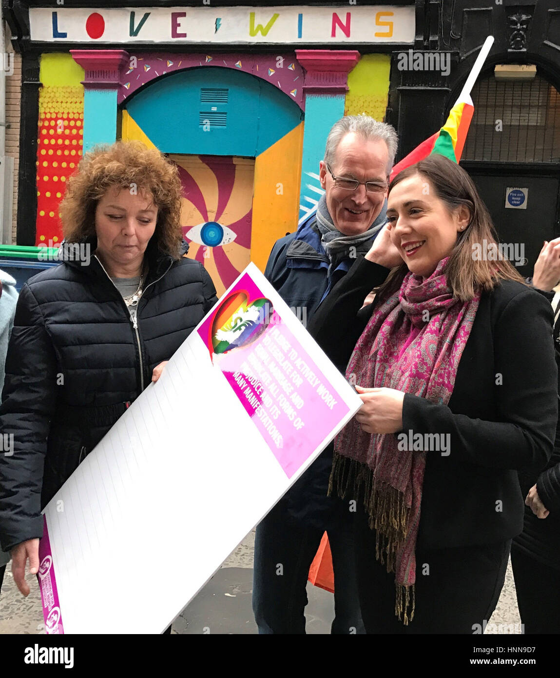 Sinn feins caral ni chuilin hi-res stock photography and images - Alamy